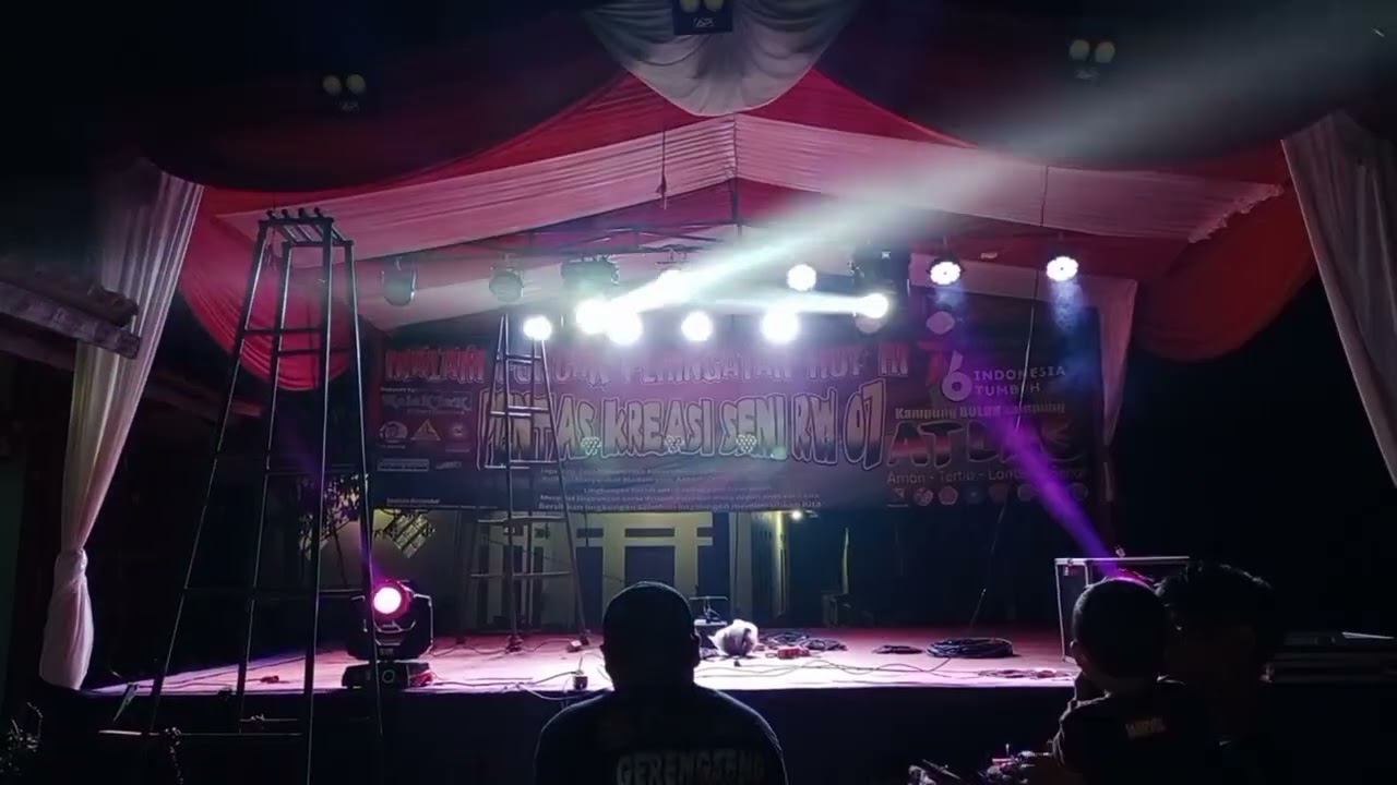 CEK LIGHTING PANGGUNG SEDERHANA 17 AGUSTUS - YouTube