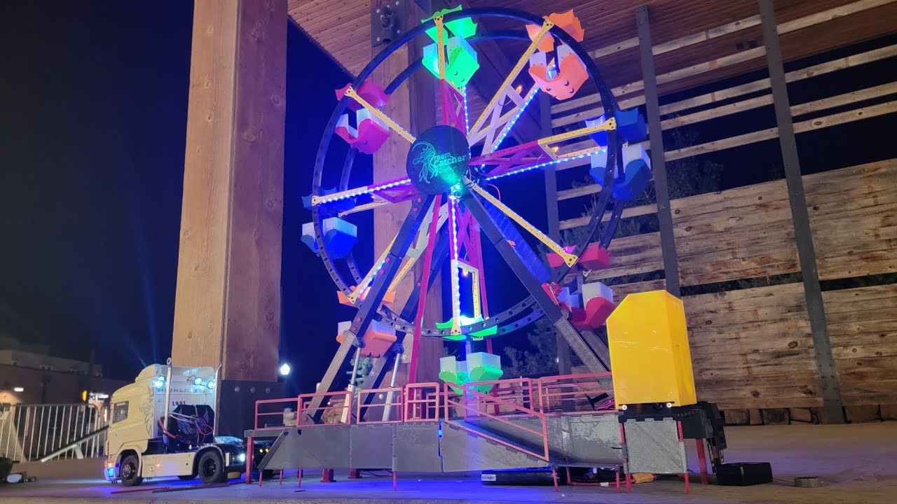 Dream Catcher 1/14th Scale Ferris Wheel Build Montage - YouTube
