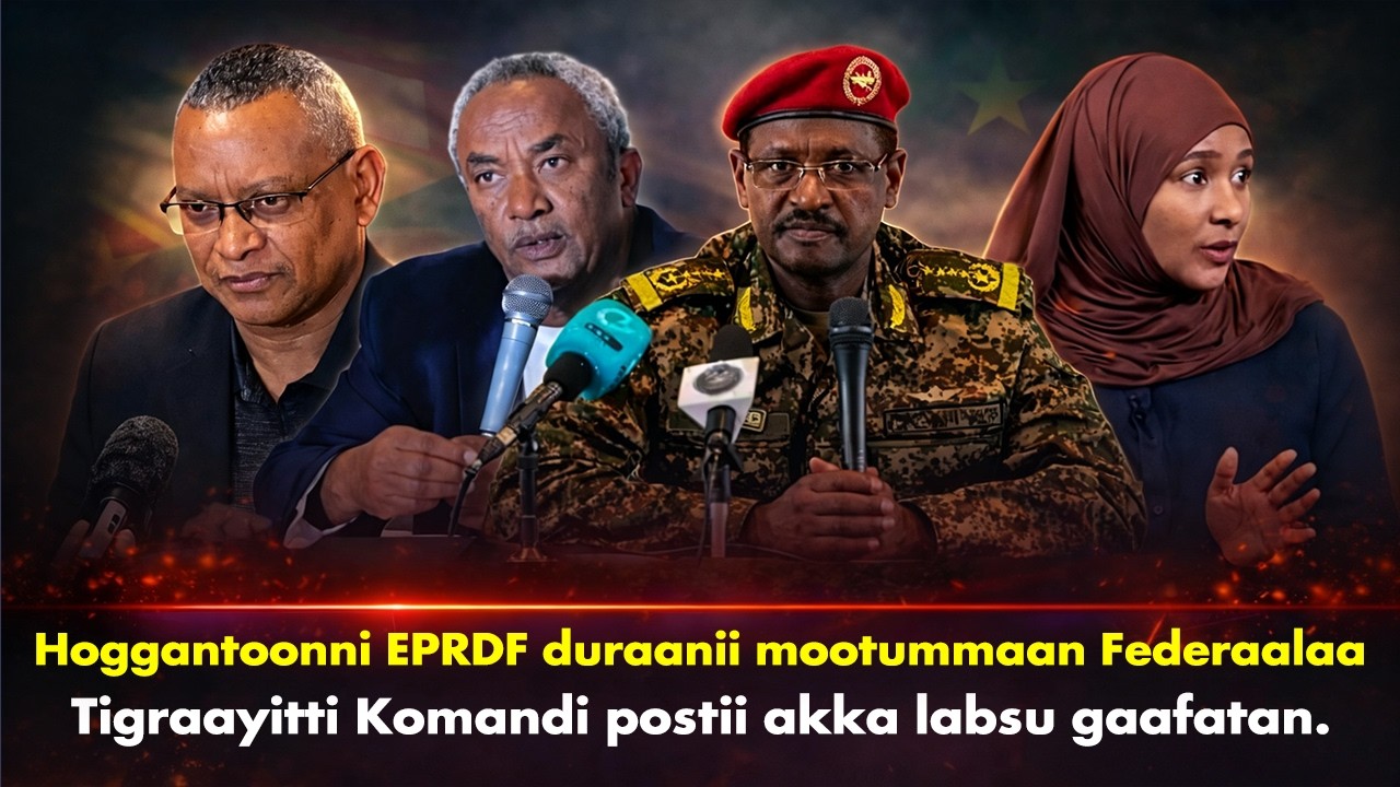 Komandi postiin akka labsamtu hoggantoonni EPRDF duraanii gaafatan ...