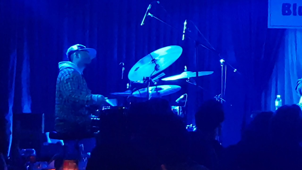 Sweet drumming from Justin Tyson! - YouTube