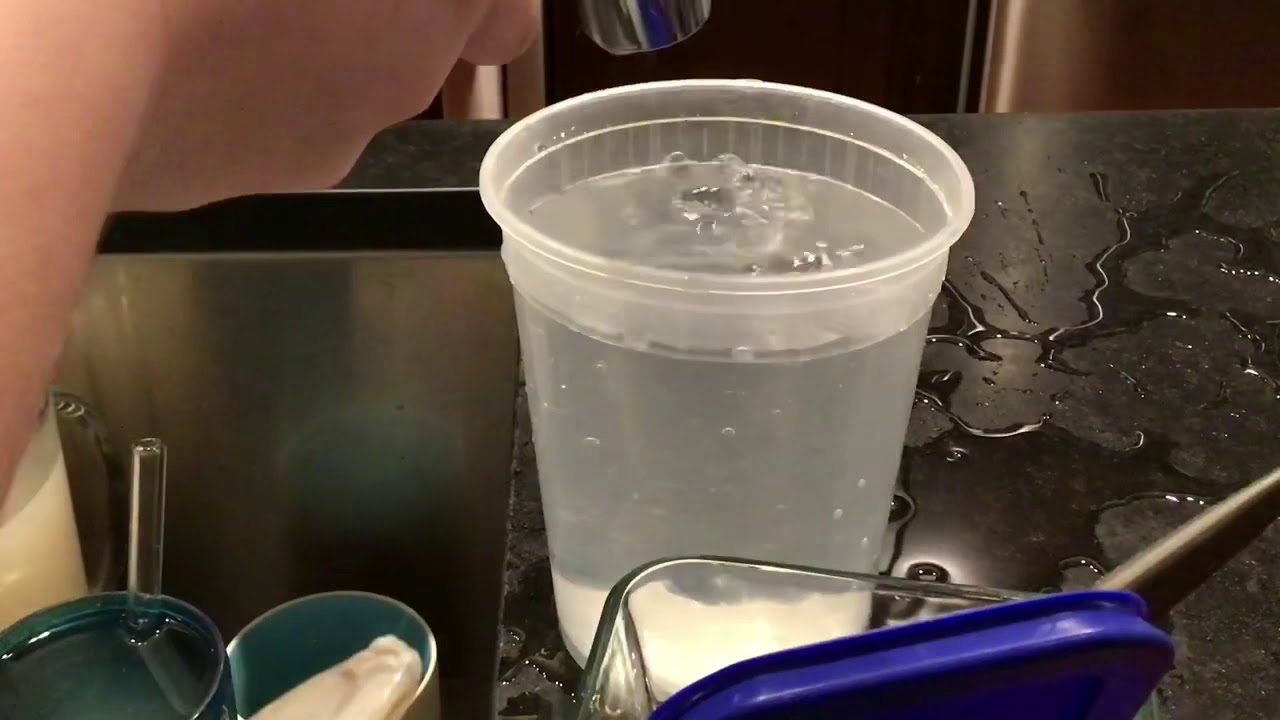 Water backwards - YouTube