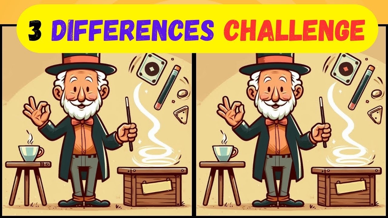 3 Differences Challenge for You - YouTube