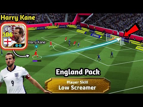Harry Kane 106 England Premium Pack 2000 Coins 😳 106 Harry Kane England Pack Worth it ? 🤔 efootball 