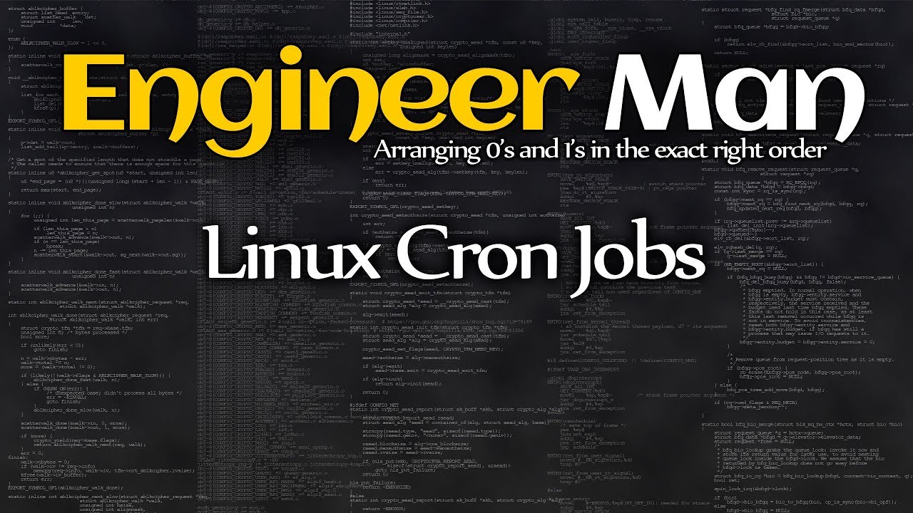 Linux, Unix, macOS Cron Jobs - YouTube
