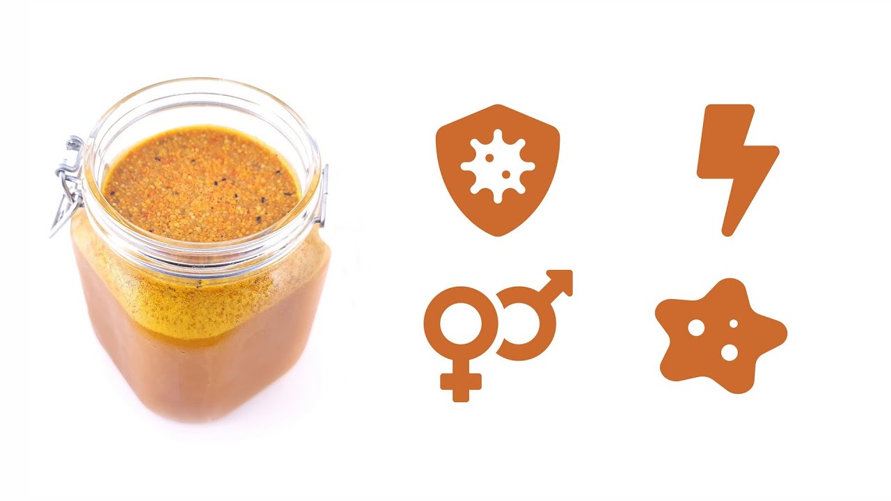 Cocktail apicol imuno-stimulator și energizant natural cu lăptișor de ...