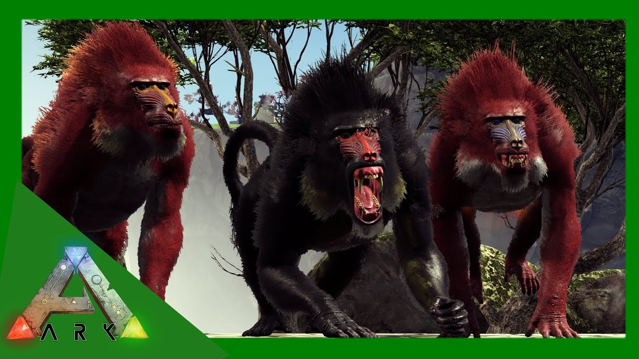 This Thing Throws Explosive Poo!!! Dinopithecus Taming - Modded Ark ...