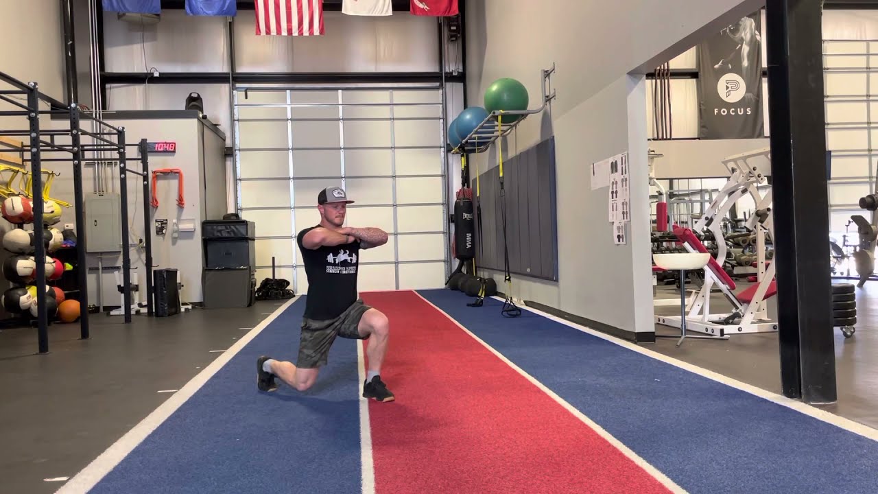 Isometric Lunge Hold - YouTube
