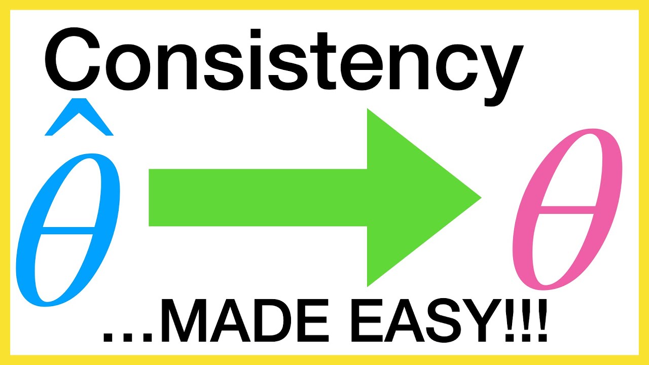 What is a consistent estimator in statistics? - YouTube