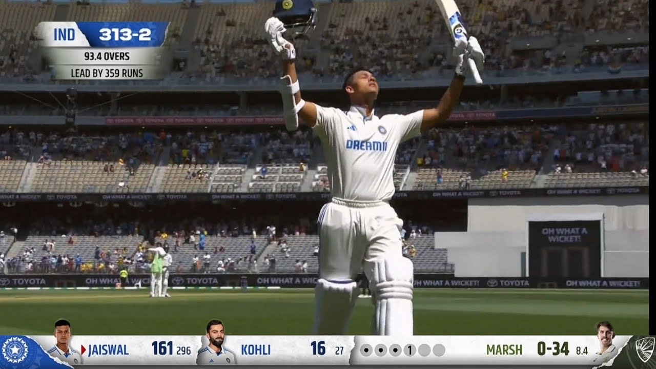 Yashasvi Jaiswal batting highlights 161* run (89) balls century | IND ...