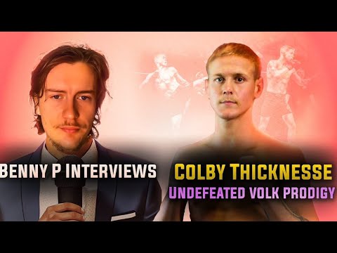 Interview with Undefeated MMA Prospect Colby Thicknesse - YouTube