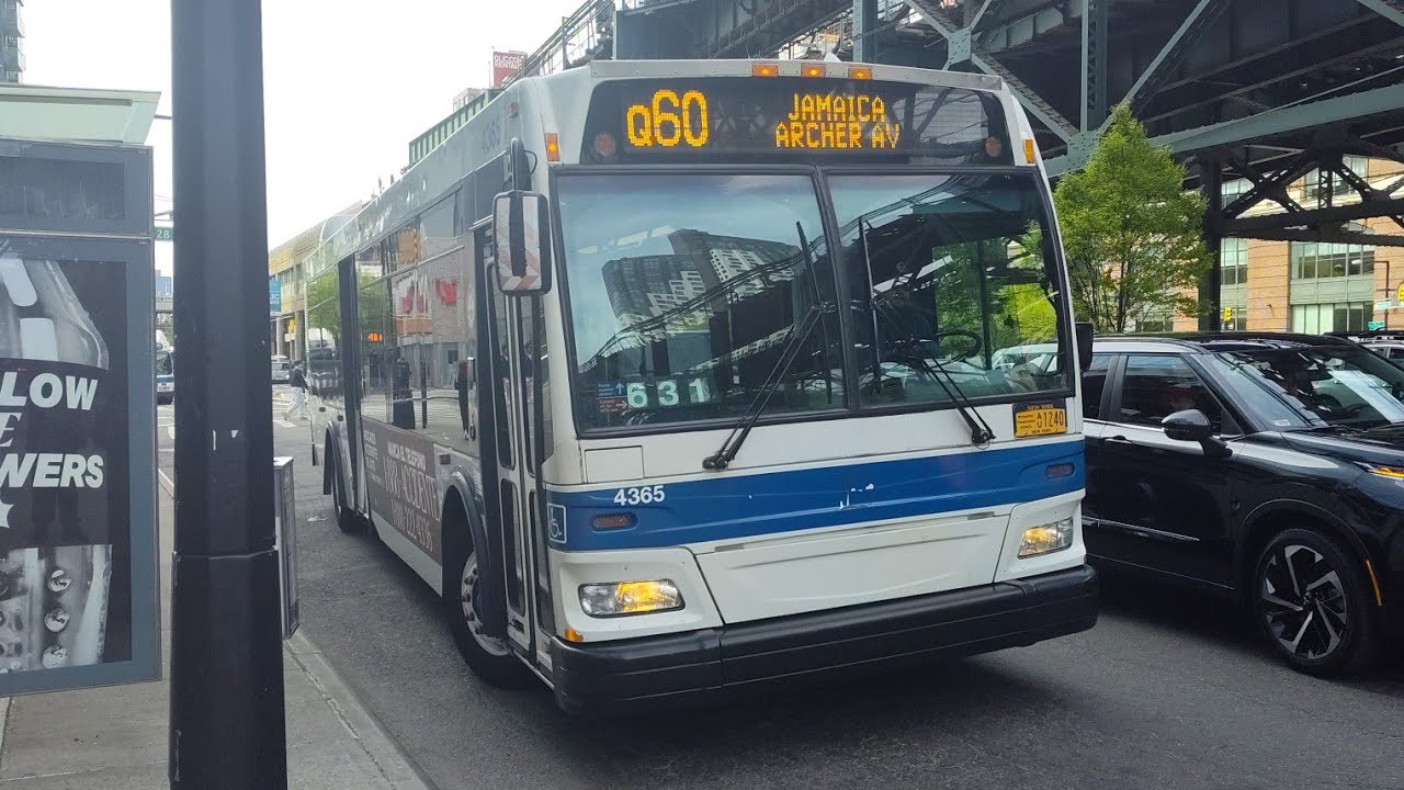 (Short Term) MTA Bus Company: 2009 Orion VII NG HEV #4365 on the Q60 ...