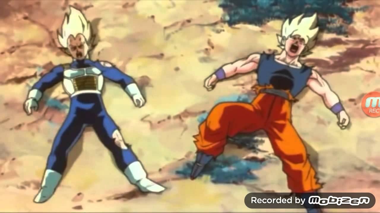 VEGETA KEEPS GETTING KICKED IN THE D - YouTube