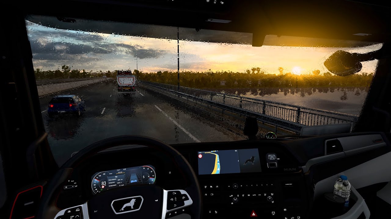 Ultra Realistic Graphics MOD for ETS2 1.47 | Max Settings | RTX 4070 Ti ...