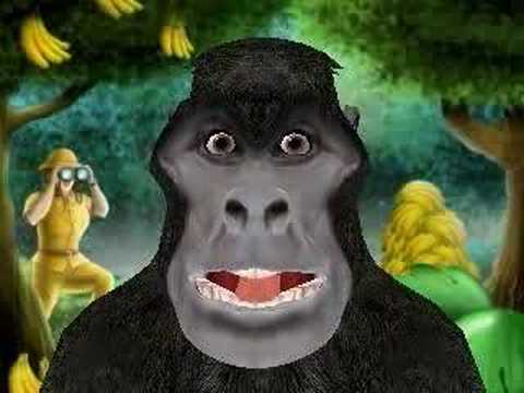 Self pleasuring Ape + face recognition - YouTube