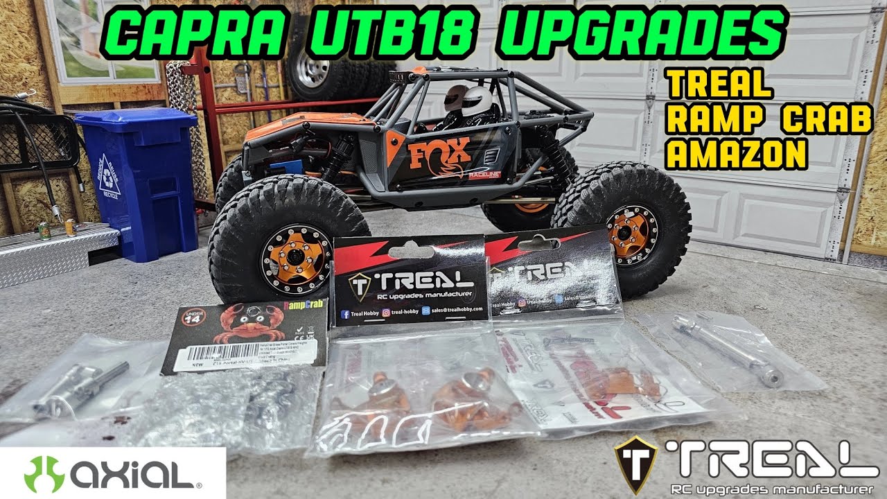 Axial Capra Utb18 gets mix and matched upgrades. Will they work ...