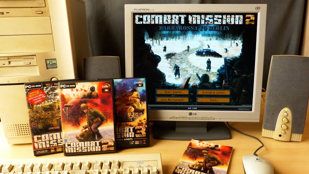 COMBAT MISSION 2 Barbarossa to Berlin by CDV Battlefront PC Retro ...