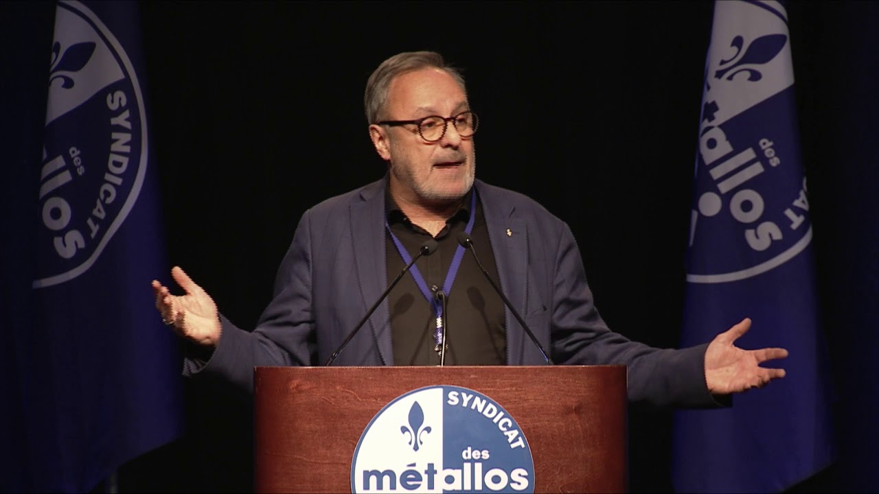 Daniel Boyer s'adresse aux Métallos - YouTube