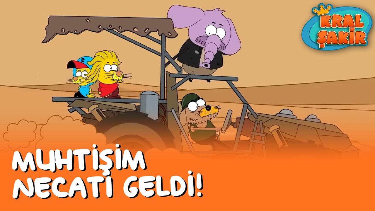 Fil Necati, Remzi ve Şakir'i Kurtardı! | Kral Şakir - YouTube