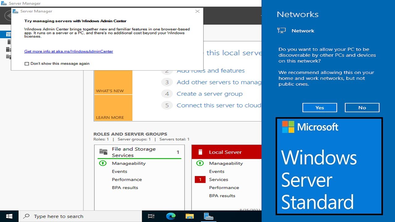 Windows Server 2022 - Getting Started Installation || How to Install ...