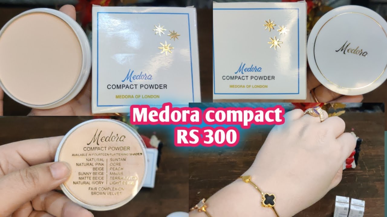 Most affordable Compact powder under RS 300😳 |Medora compact powder ...