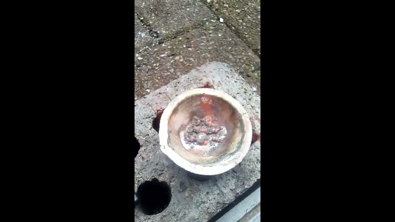 Solder Recovery from Slag,Dross. - YouTube