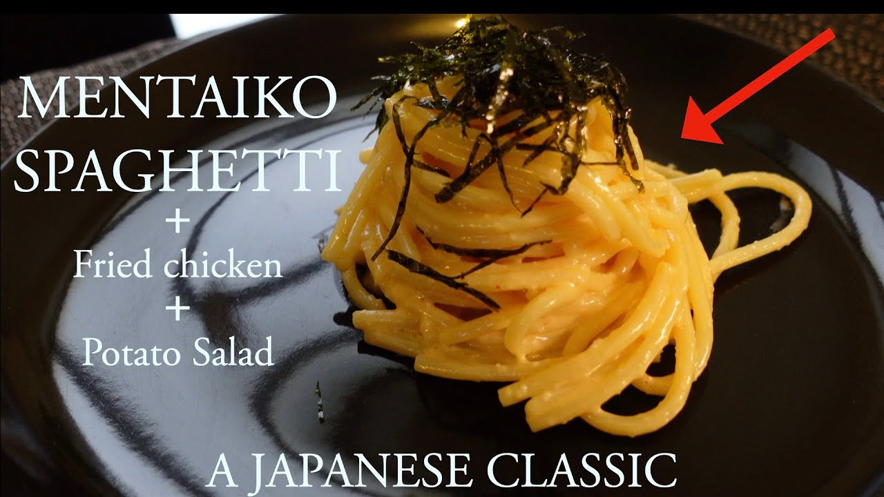 Cách Làm Mì Ý Spaghetti Trứng Cá Tuyết - How To Make Simple Mentaiko ...