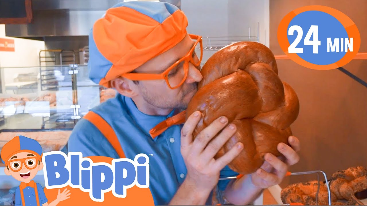 Mmm... I Love Bread | BLIPPI | Educational Songs For Kids - YouTube