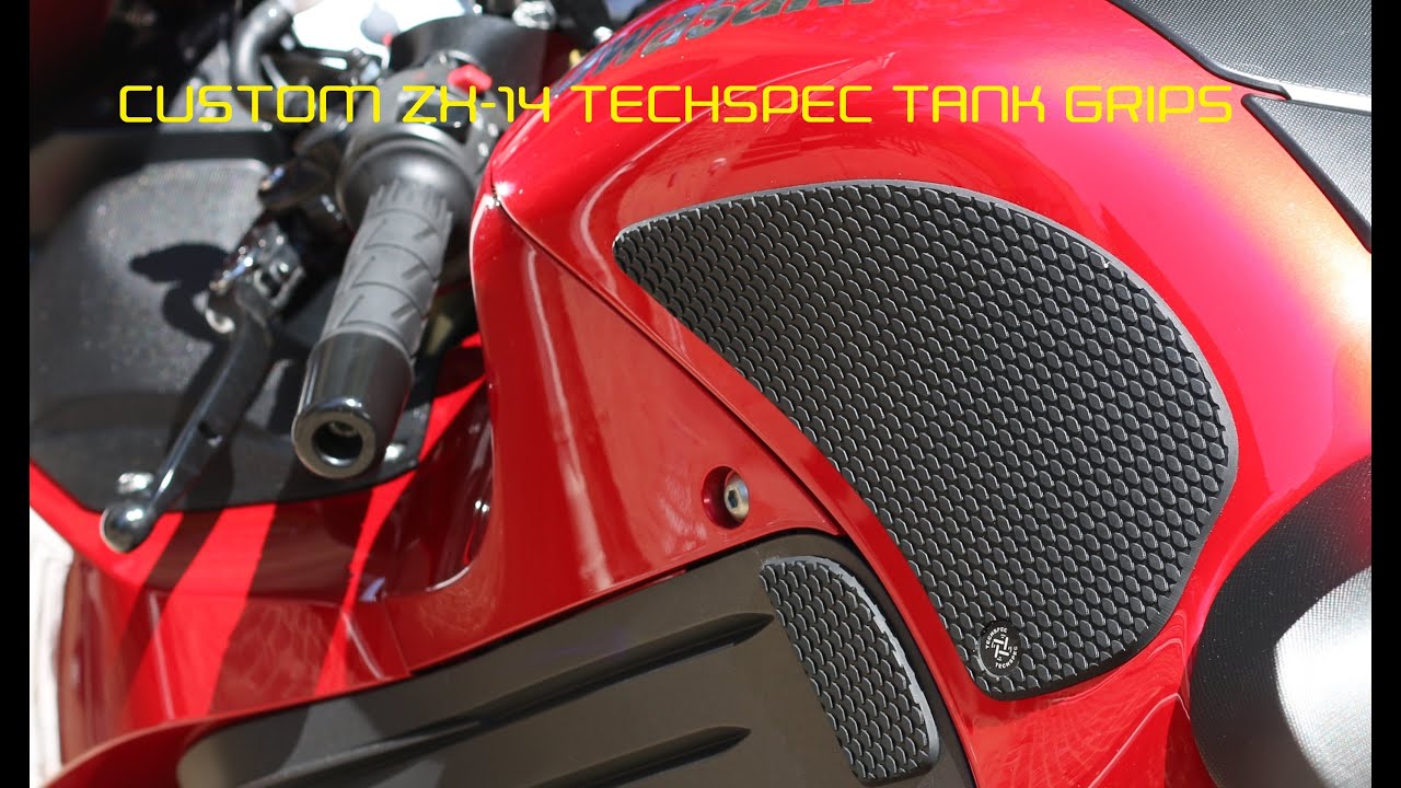 Custom TechSpec Tank Grips - YouTube