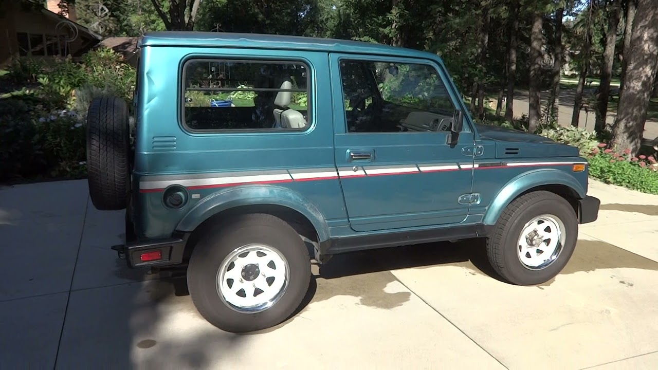 1987 Suzuki Samurai 360 walkthrough - YouTube