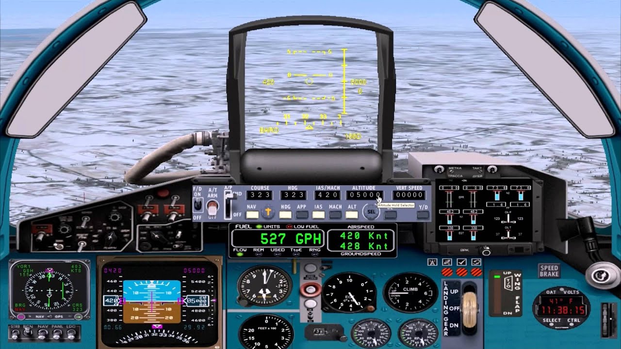 FSX in 4k mig 29 formations - YouTube