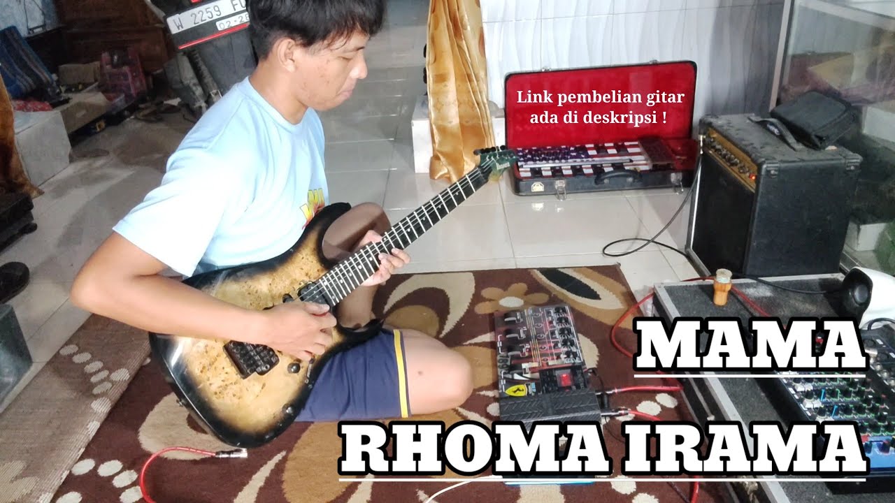 MAMA - RHOMA IRAMA ! INSTRUMENT COVER | TEST IBANEZ RG1120PBZ - YouTube