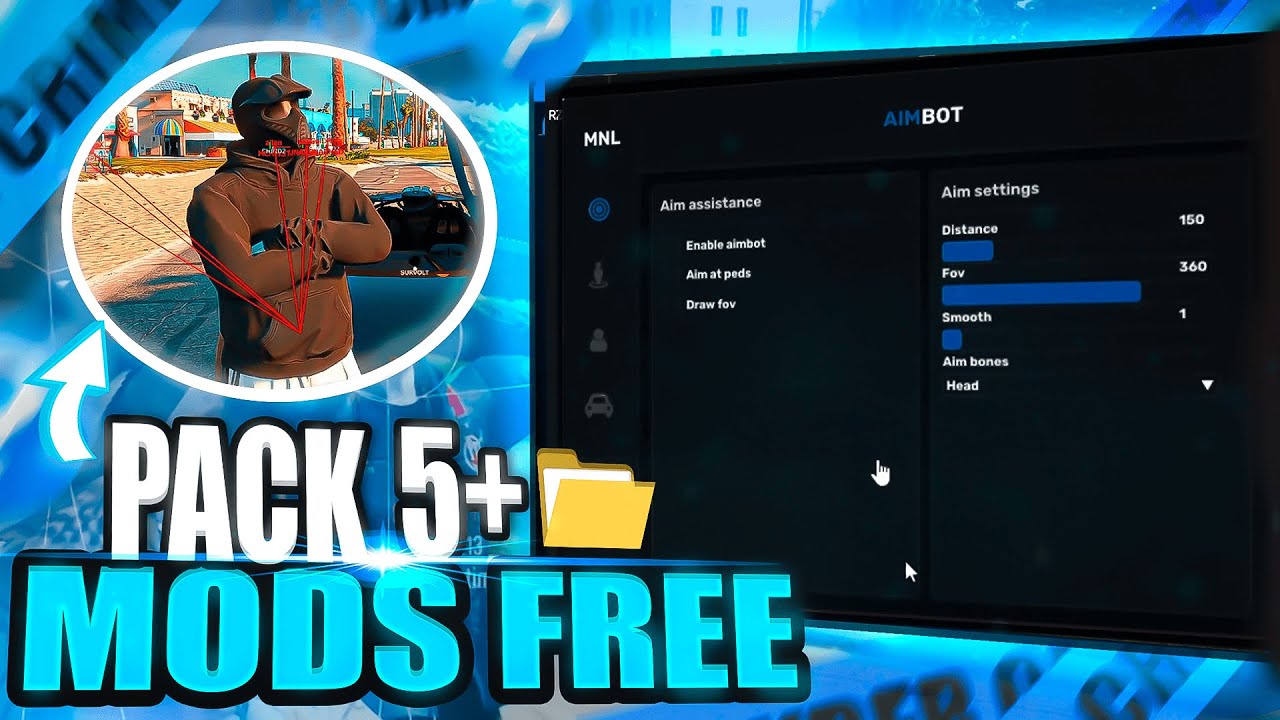 PACK COM MAIS DE 5 MODS FREE PARA FIVEM 100% FREE 😱 - YouTube