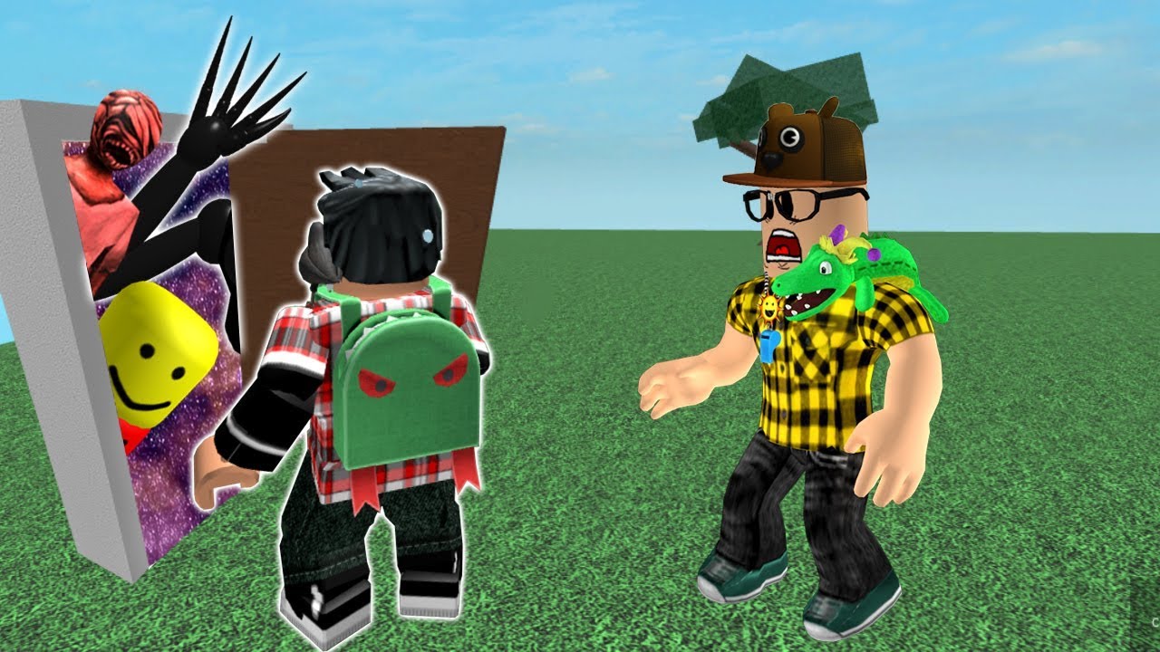 ROBLOX: O NOVOTE ABRIU A PORTA MISTERIOSA E COISAS ESTRANHAS ...