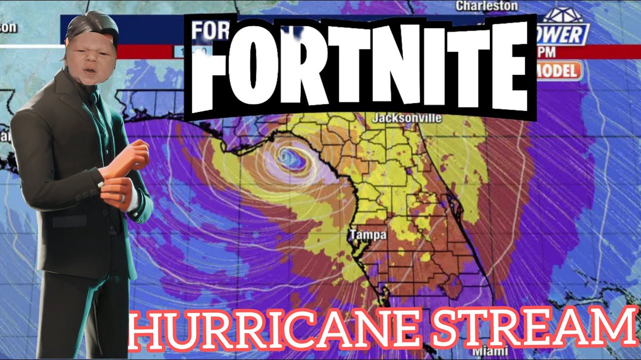 Tracking Hurricane Milton While Catching Fortnite Wins With Skippity ...