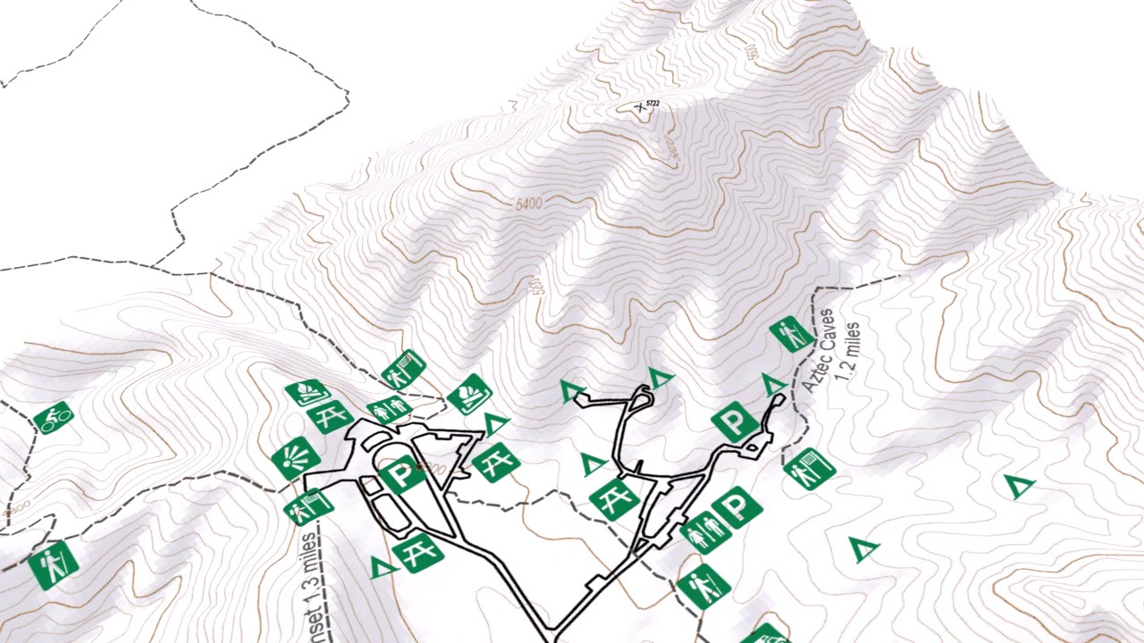 Franklin Mountain StatePark : Tom Mays Unit 3D - YouTube