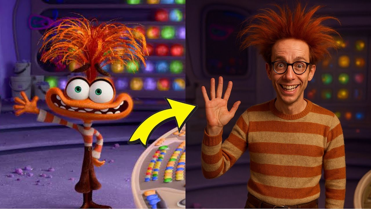 INSIDE OUT 2 In REAL LIFE 😱 - YouTube