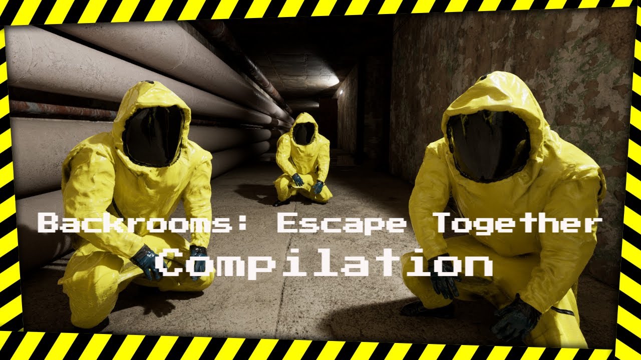 Compilation of Backrooms: Escape Together - YouTube
