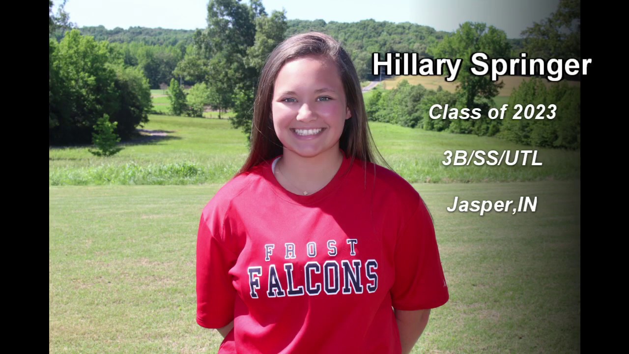 Hillary Springer 2023/3B/UT - YouTube