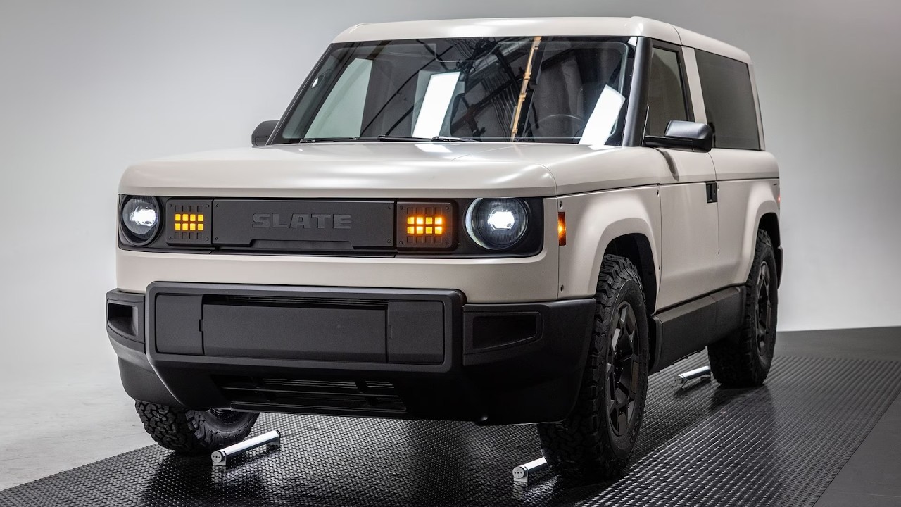 "2027 Slate Truck: FIRST LOOK at the FUTURE of Electric Pickups! (Game ...