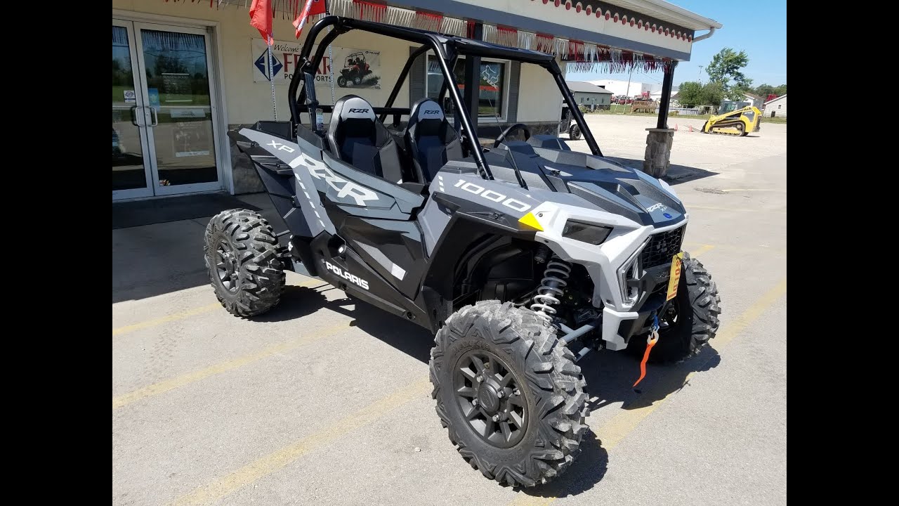 2021 Polaris RZR XP 1000 Stealth Grey Walk Around - YouTube