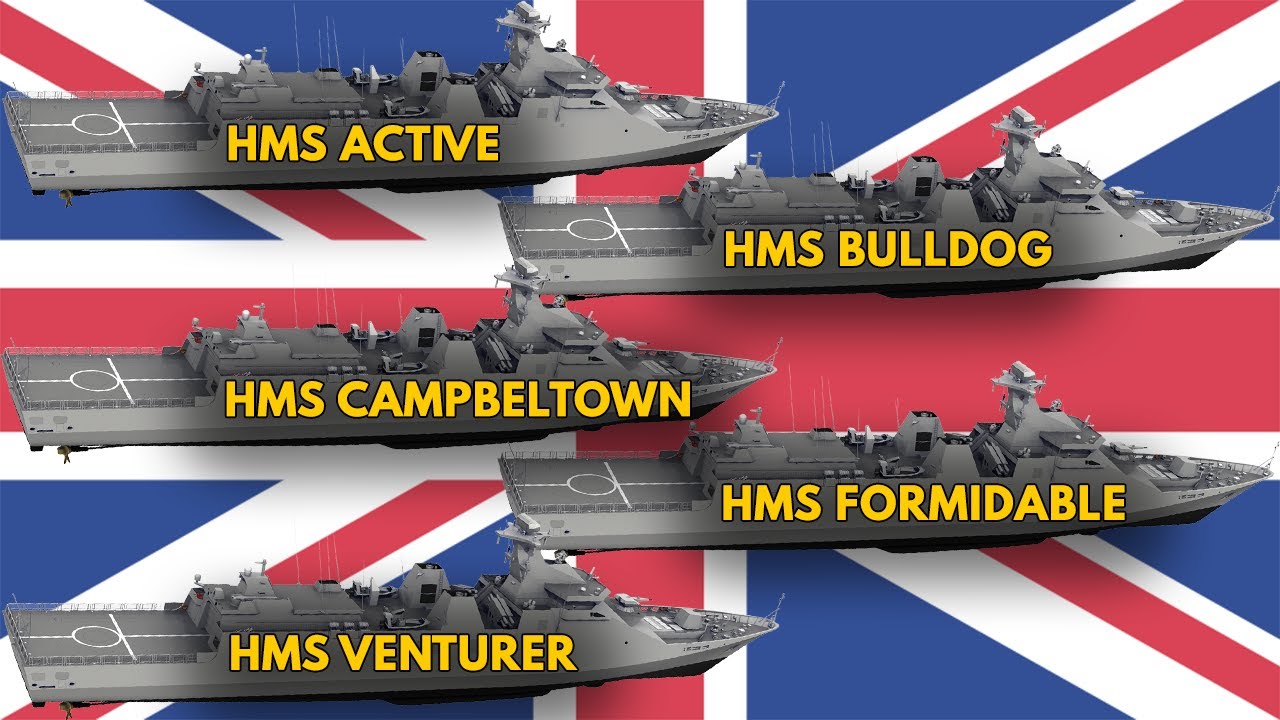 Finally! UK Announced New Inspiration-Class Warship Frigates - YouTube