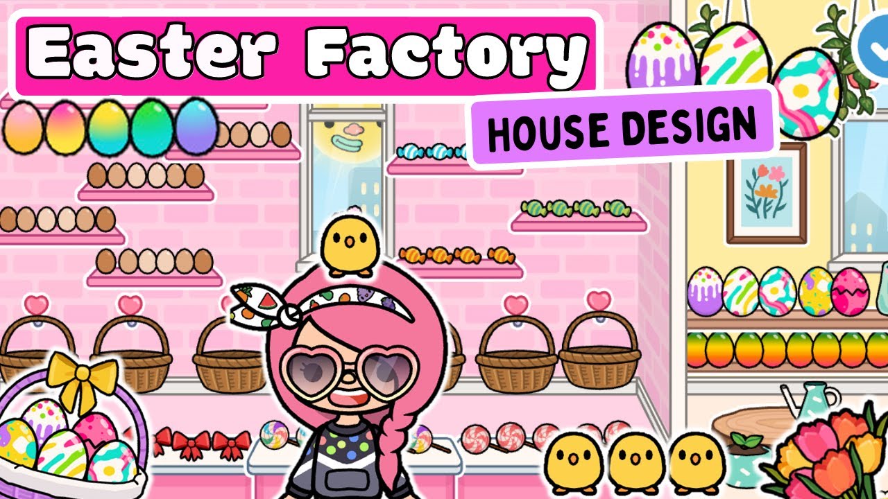 EASTER HOUSE DIESGN | UPDATE Toca Life World | Toca Boca - YouTube