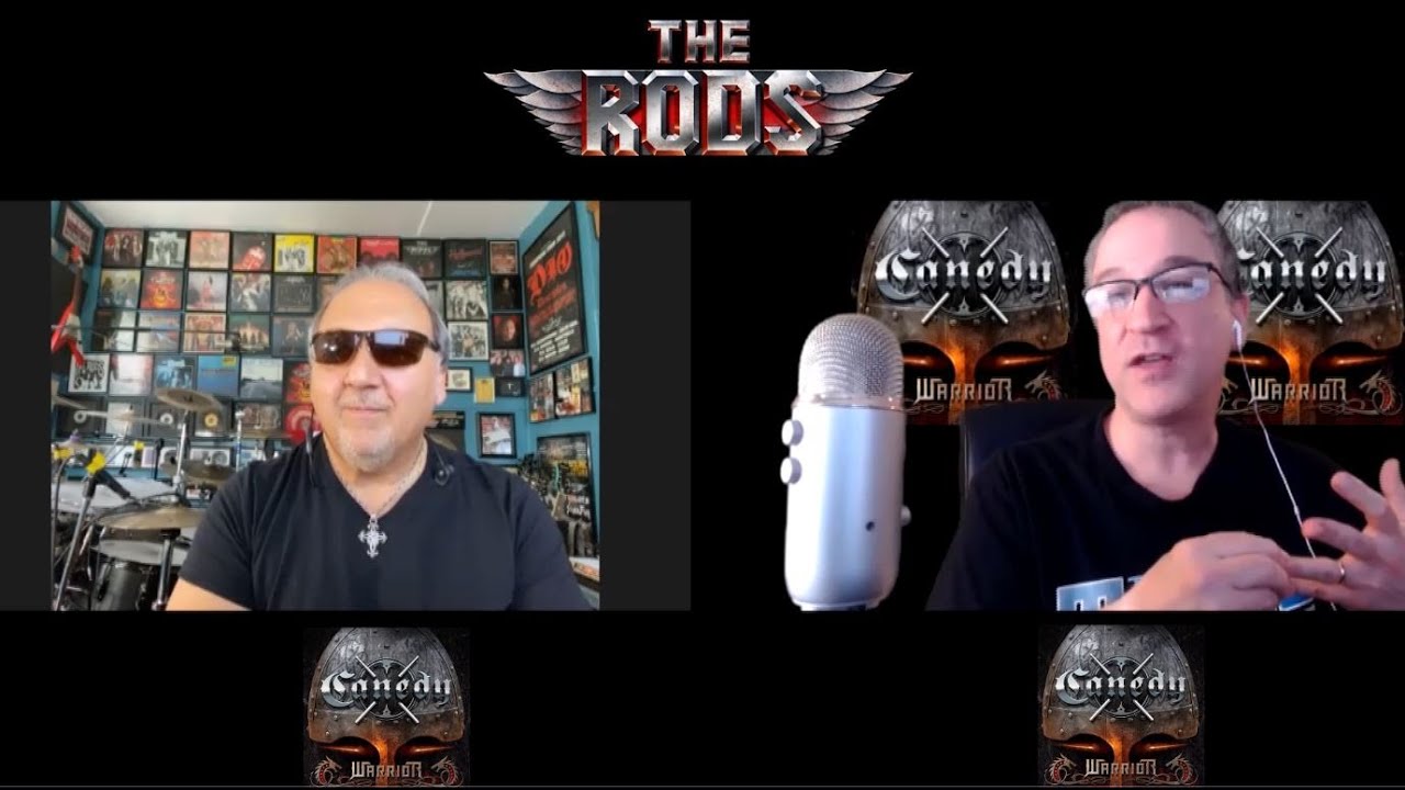 Carl Canedy (The Rods, Canedy) Interview-New Album Warrior, Shockwave ...