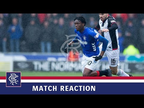 REACTION | Ovie Ejaria | St Mirren 0-2 Rangers - YouTube