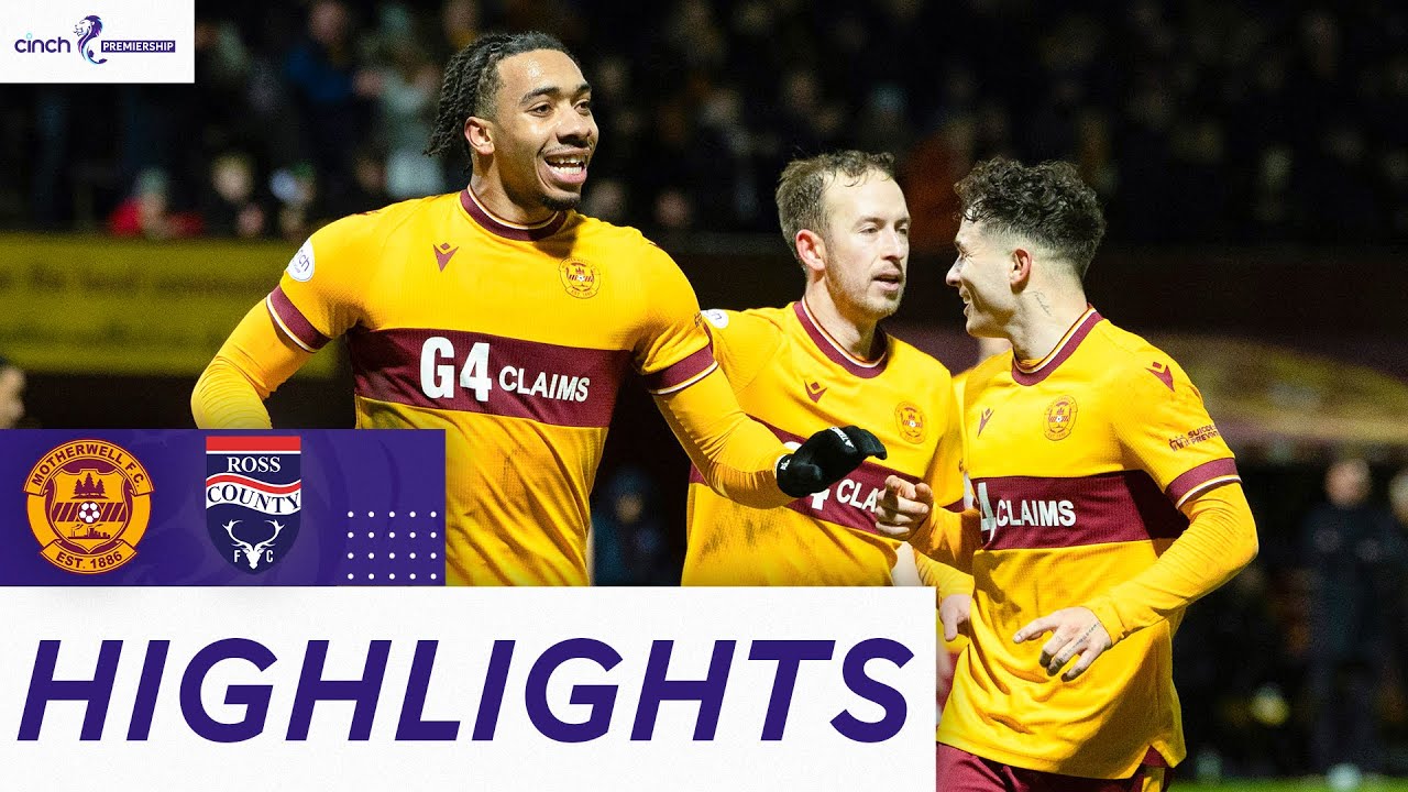 Motherwell 5-0 Ross County | Steelmen Run Riot At Fir Park | cinch ...