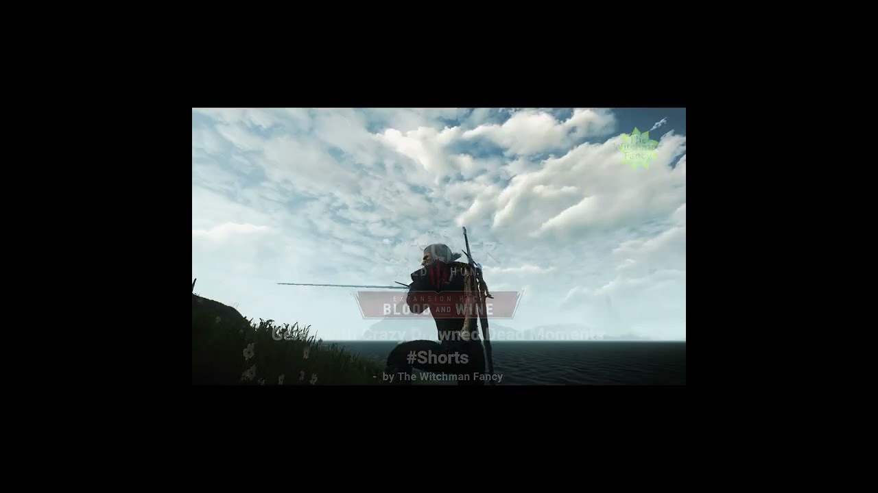 The Witcher Geralt with Crazy Drowned Dead Moment #shorts - YouTube