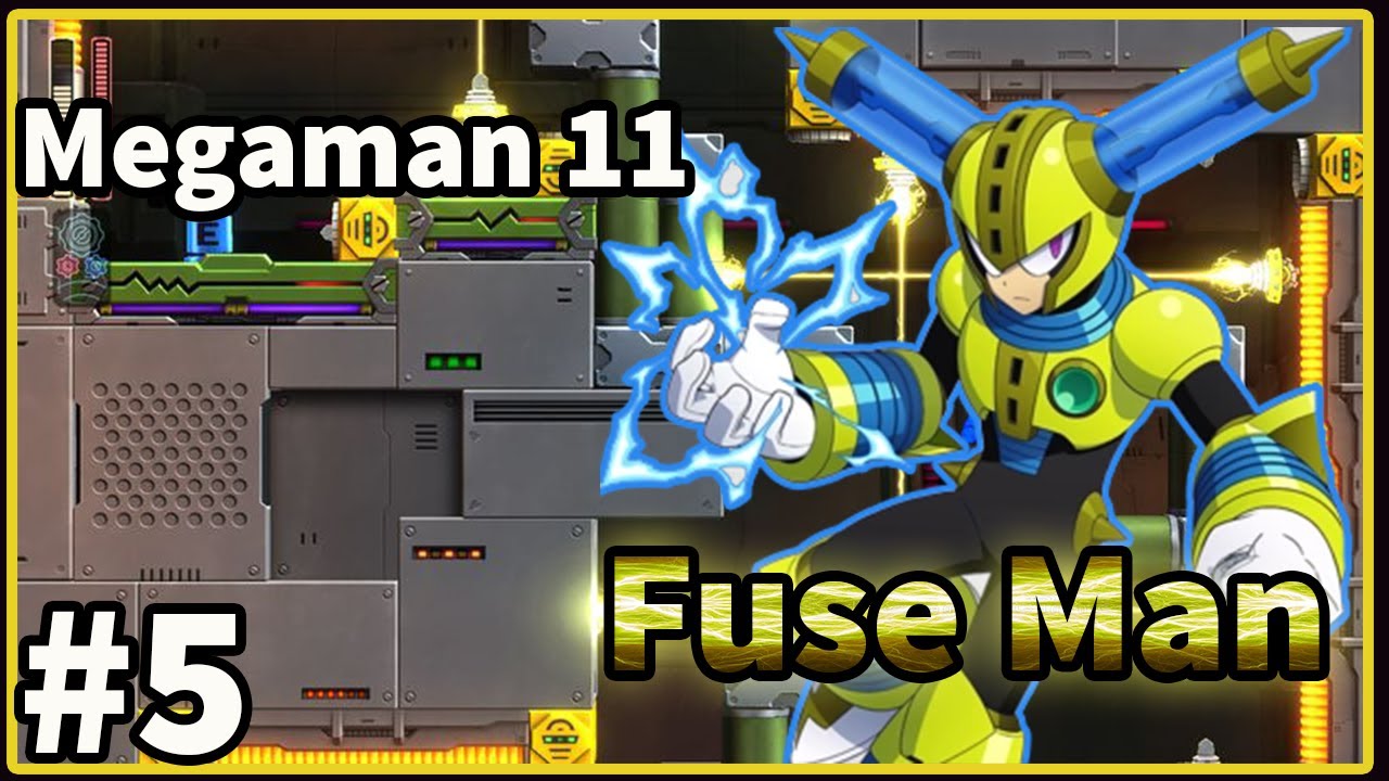 Guia Megaman 11 Parte 5 Fuse Man - YouTube
