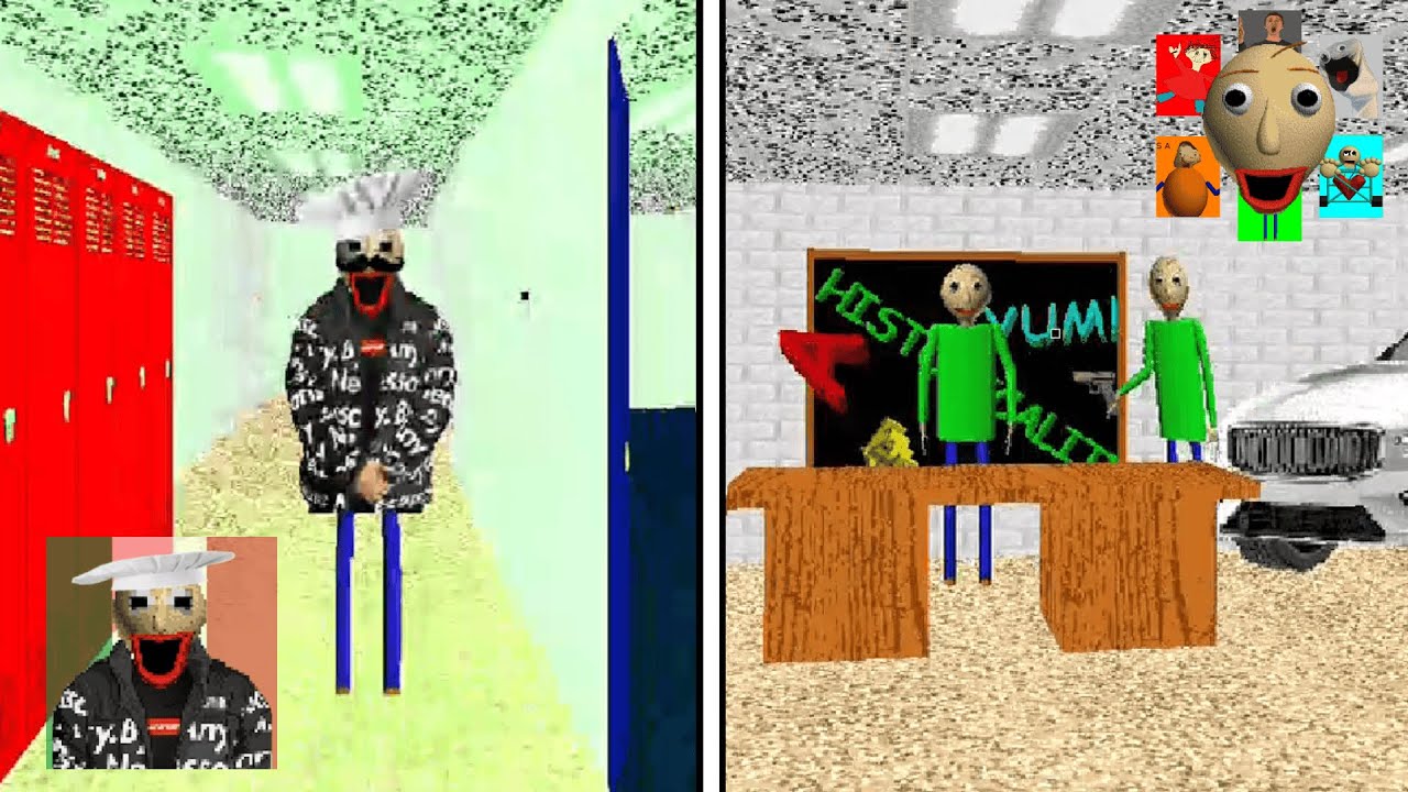 Playing Pizza Mode and Double Trouble (Raldi's Crackhouse) - YouTube