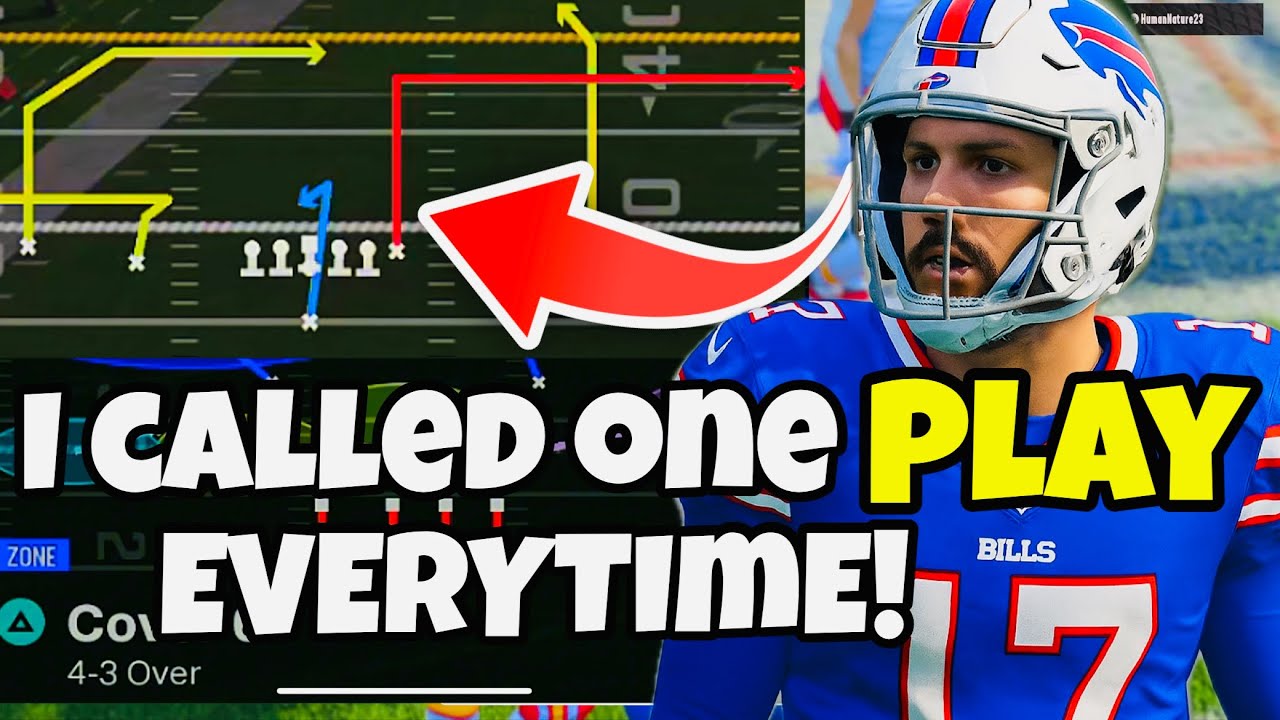 Can You Win by ONLY Calling One Play in Madden 25? (Madden 25 Online ...