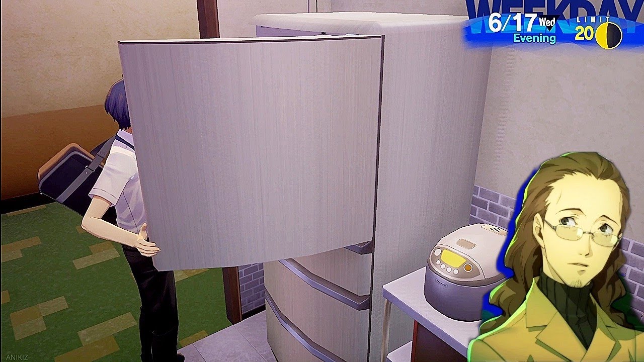 "The food I put in the fridge was eaten by the chairman" - Persona 3 ...